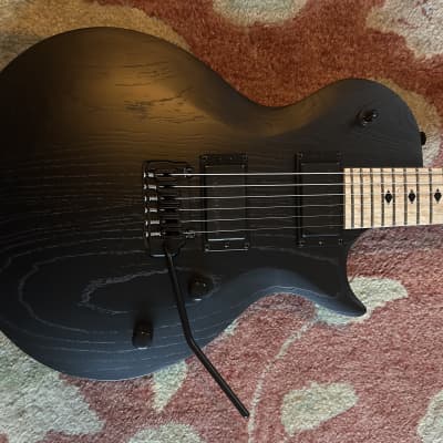 2023 Kiesel CS624X Swamp Ash Satin Black Birdseye Maple | Reverb