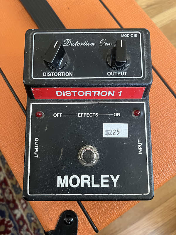 Morley Distortion 1 80s - Black | Reverb