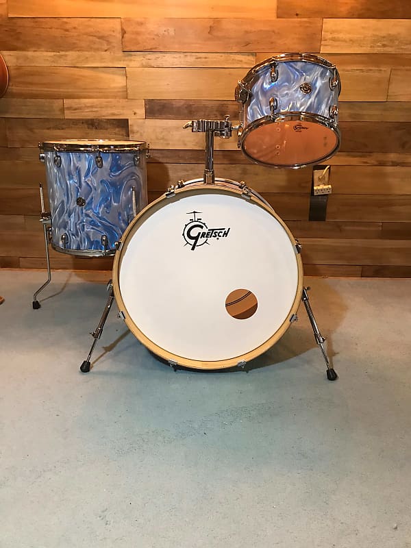 Gretsch Catalina Club 2017 Ice Blue Flame | Reverb