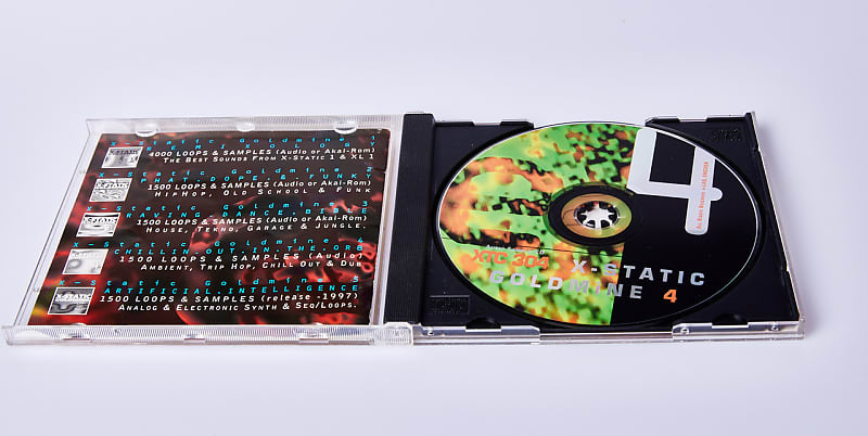 X-Static Goldmine 4 Audio Sample CD - e-Lab | Reverb