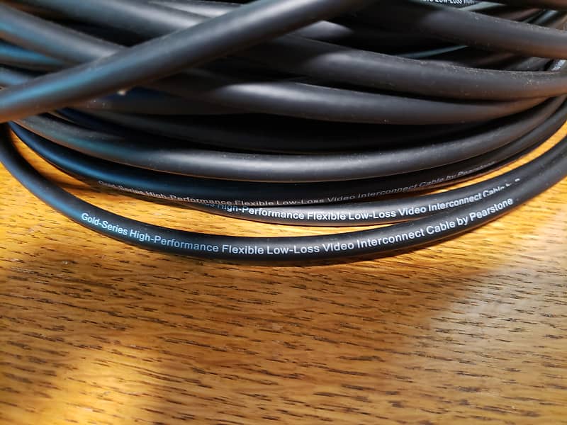 Pearstone Low Loss Video Interconnect Cable | Reverb