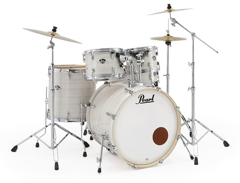 Pearl Export Series 5-piece Shell Pack, Slipstream White | Reverb