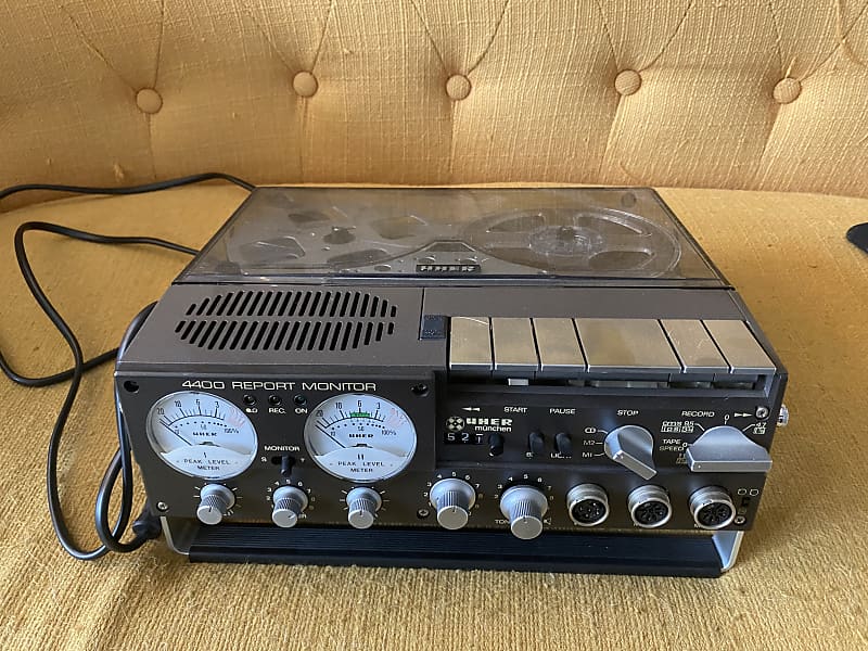 Uher 4400 Report Monitor 1980s - Grey | Reverb