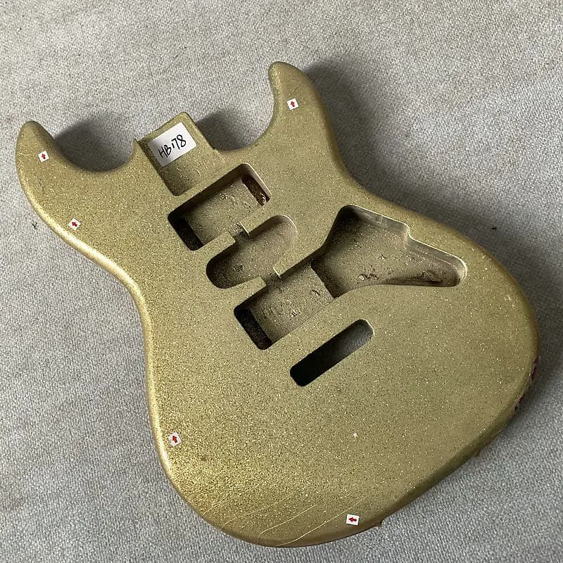 Metallic Finish Stratocaster Strat Style Guitar Body | Reverb