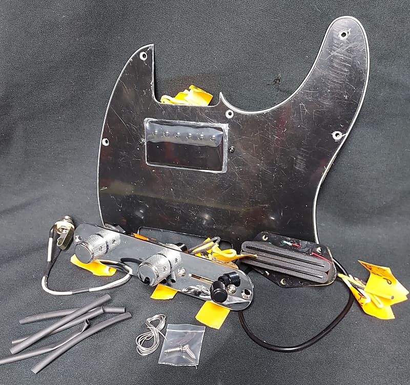 Rock'n R Guitars Pre-Wired Tele Control Plate W/Pickguard, GM | Reverb