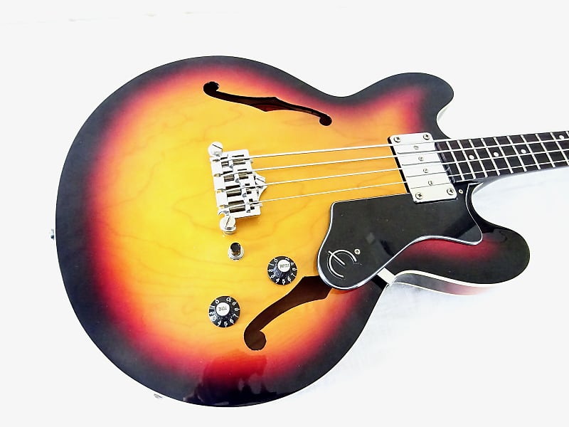 Epiphone RIVOLI VC BASS 1999 Vintage Cherry Sunburst | Reverb