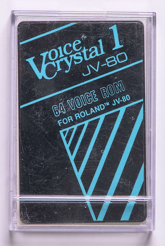 Voice Crystal 1 - Patch ROM Card For Roland JV Family Synths | Reverb