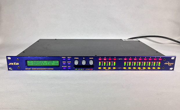 XTA DP448 4 in 8 out DSP / Loudspeaker Audio Management | Reverb
