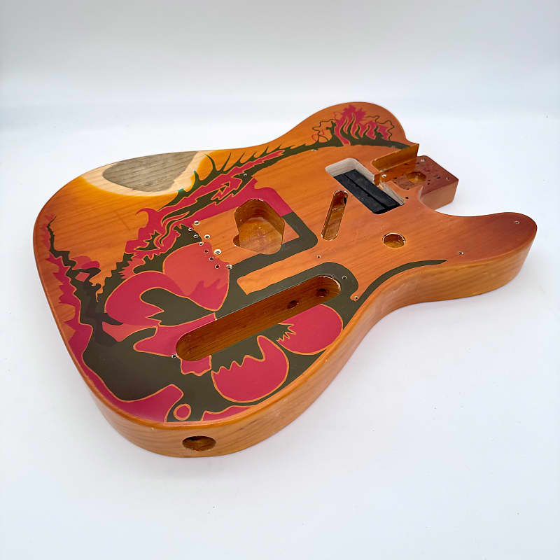 Fender Jimmy Page Dragon Telecaster ASH Body Pro Relic LIGHT | Reverb