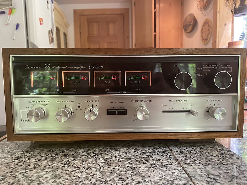 Sansui QS-500 Quadraphonic Synthesizer/Decoder Amplifier | Reverb