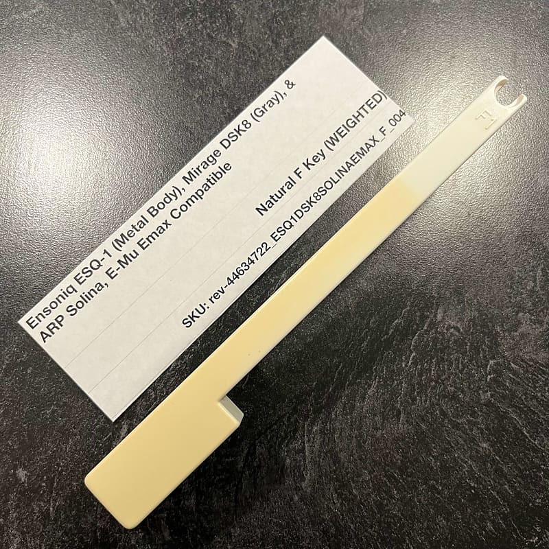 Ensoniq Replacement Weighted F Key (Ensoniq Keybeds) for | Reverb