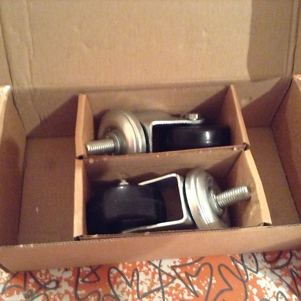 Pack of 4 Marshall Casters for Cabinet 1960, JCM800, JCM900 | Reverb