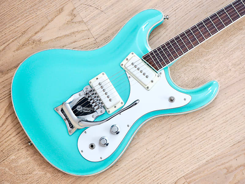 Mosrite Ventures Model '64 Reissue Vibramute Seafoam Green | Reverb