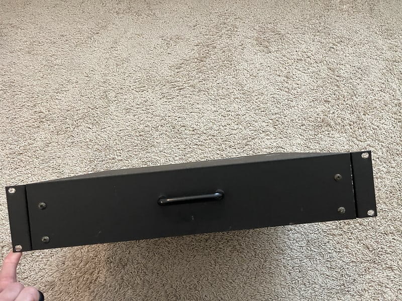 Seismic Audio RD2U 2 Space Metal Rack Case Locking Drawer | Reverb