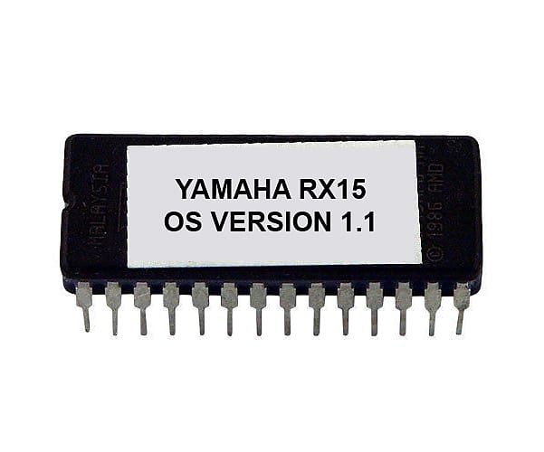 Yamaha RX15 RX-15 Firmware Version 1.1 Firmare OS | Reverb Deutschland