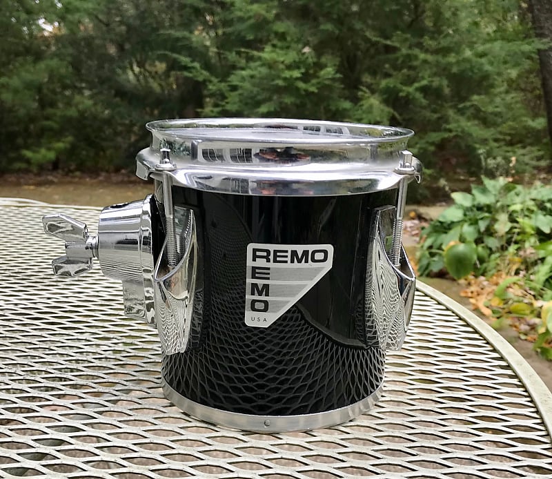 Remo Mastertouch 6x6 concert tom gloss black | Reverb