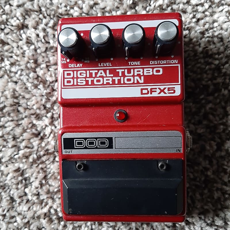 DOD Digital Turbo Distortion DFX5 Rare | Reverb Canada