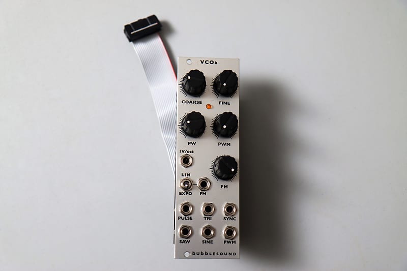 Bubblesound VCOb - analog Eurorack VCO module, silver version | Reverb