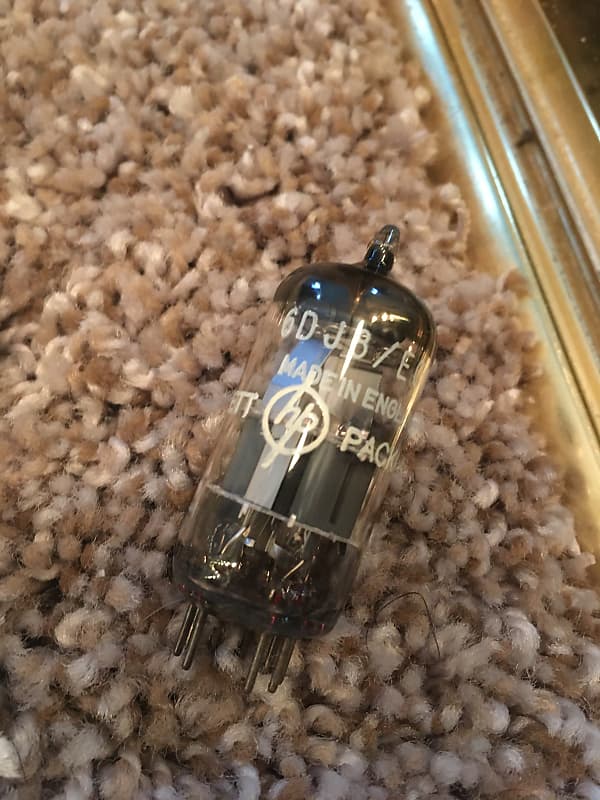 Mullard 6dj8 ecc88 a-frame tube, rare sonics, hifi audio, | Reverb