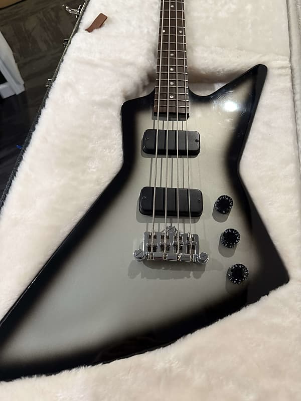 Gibson Explorer Bass 2012 Silverburst w/OHSC | Reverb
