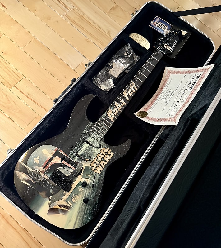 Fernandes Boba Fett Star Wars Retrorocket Guitar 2003 #75 | Reverb
