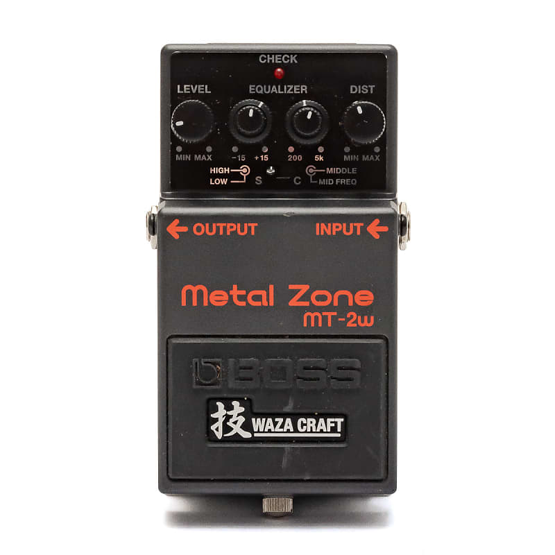 BOSS - Metal Zone MT-2w - Waza Craft Metal Distortion - x0375 | Reverb