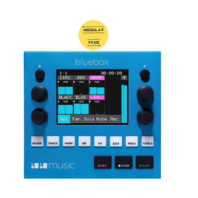 1010 Music Bluebox Eurorack Digital Mixer Recorder Blue Box | Reverb