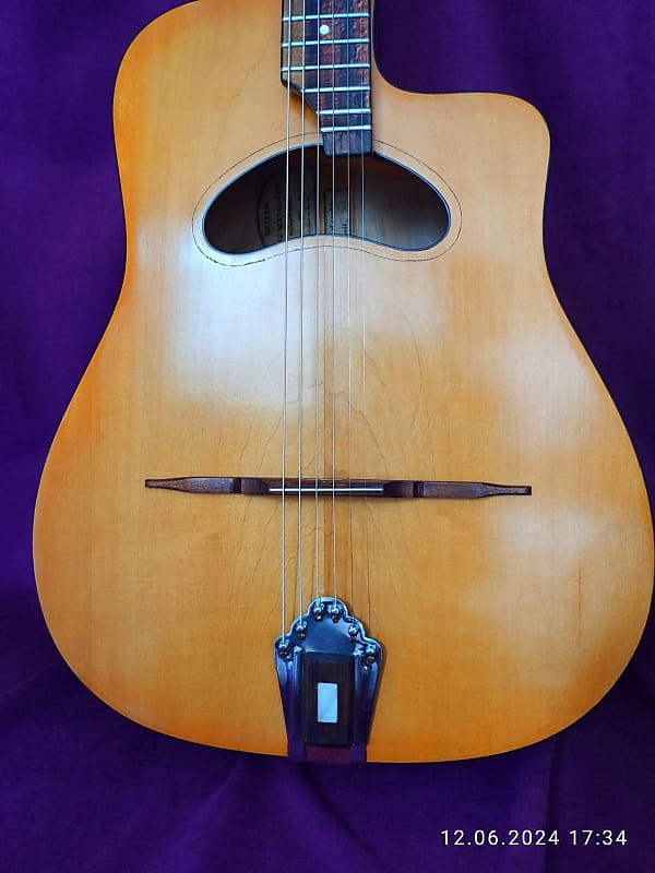 Jazz Manouche Vintage Guitar France 6 String Extra Rare | Reverb