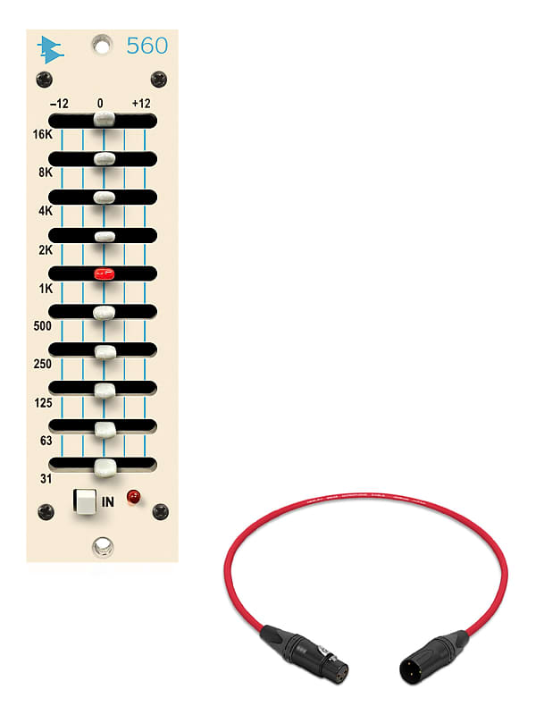 API Audio 560 Special Edition | Discrete 10 Band Graphic EQ | Reverb