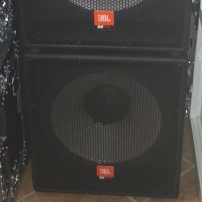 JBL MP418S M-Pro 18” Subwoofer Speaker Pair - Unpowered, | Reverb