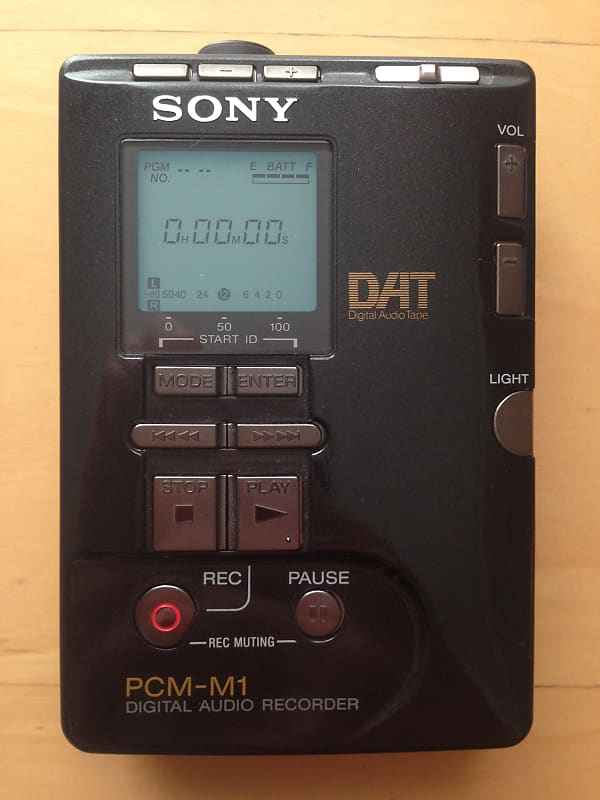 Sony PCM-M1 DAT (Digital Audio Tape) Portable Recorder | Reverb