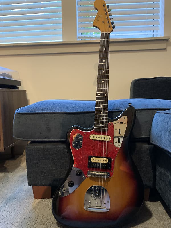1996 Fender Jaguar JG66 LH, Left handed, DiMarzio DP100, | Reverb