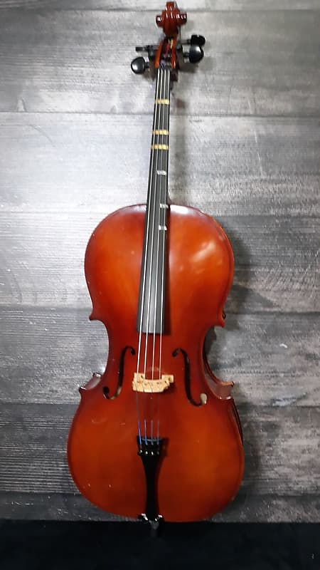 Carlo Robelli CE20512 Half Size Cello with Gig Bag Case & Bow | Reverb