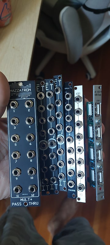 12 Channel Mult / Pass Thru + Doepfer USB Power + 5x 2hp | Reverb