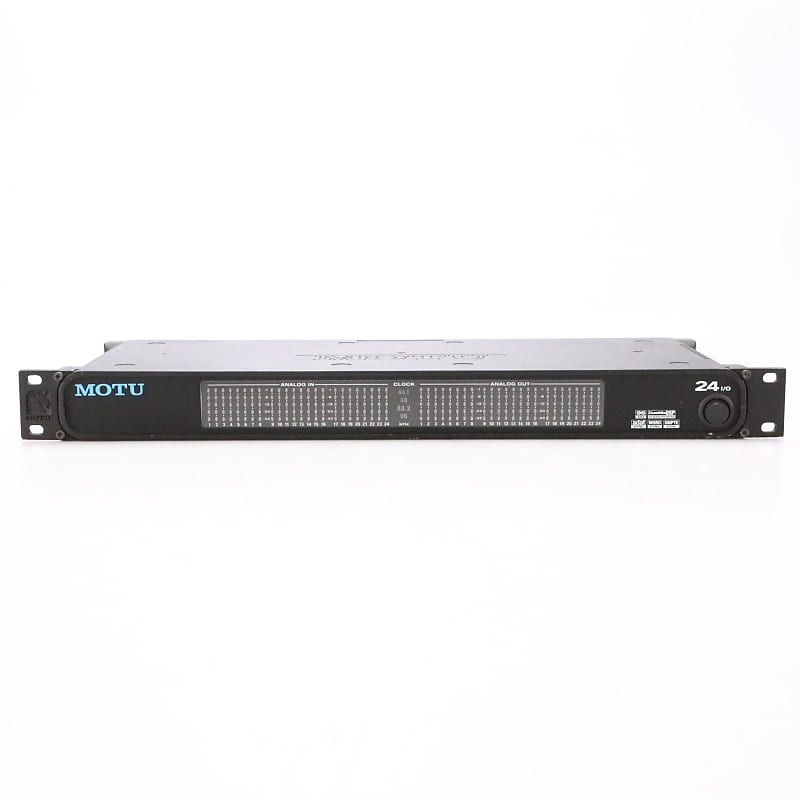MOTU 24 I/O 24-Channel Audio Interface w/ 1/4" TS Cables | Reverb