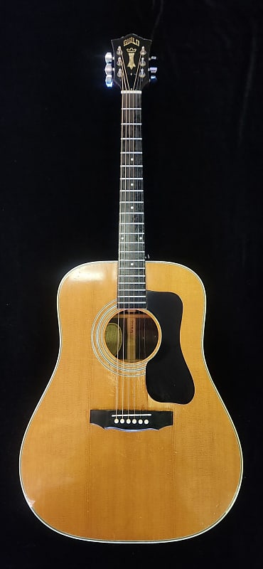 1975 Guild D-50 Acoustic Guitar - w/ Repairs - w/Case | Reverb