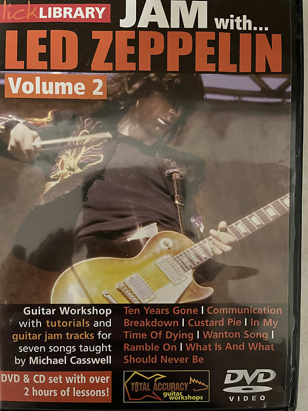 Lick Library Jam With Led Zeppelin Volume 2 DVD | Reverb