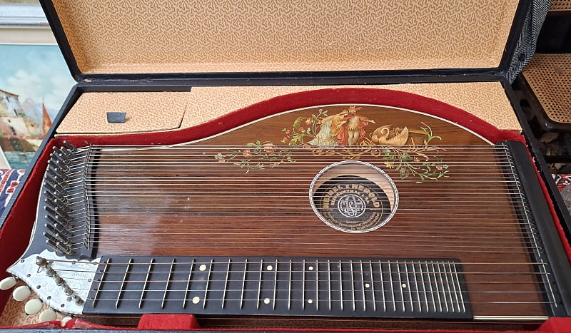 Meinel & Herold Klingenthal Zither 1910 - 1959 - Natural | Reverb UK