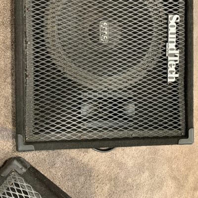 SoundTech CX4C 15" Floor Monitors 1990s | Reverb