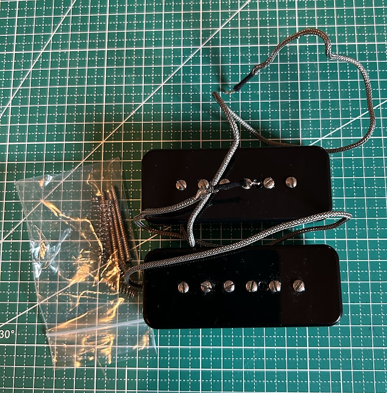 Zhang Bucker (Zhangbucker) P90 pickups Cherrick set - | Reverb