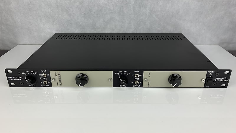 Siemens Sitral Stereo Summing & Mic/Line Preamp - 2 x V275 | Reverb