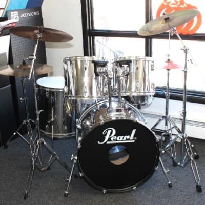 Pearl 80's Export Series 5pc Drum Set w/ Hardware, Cymbals, | Reverb