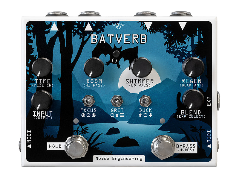 Noise Engineering Batverb Stereo Reverb Pedal [DEMO] | Reverb Canada