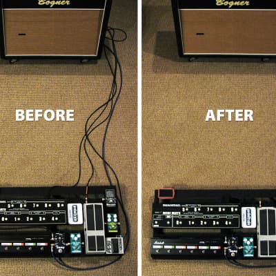 Pedal Python™ Cable Management System 25 Foot Black (DIY | Reverb