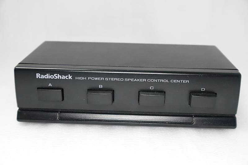 RadioShack High power stereo speaker control center | Reverb