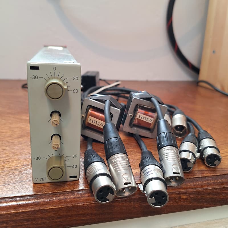 RFZ v781 vintage two channel Microphone Preamp w/ 1AU35/1 | Reverb