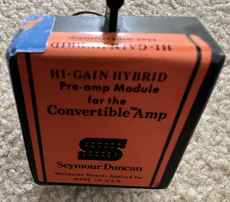 Seymour Duncan HI-GAIN HYBRID Preamp Module for Convertible | Reverb
