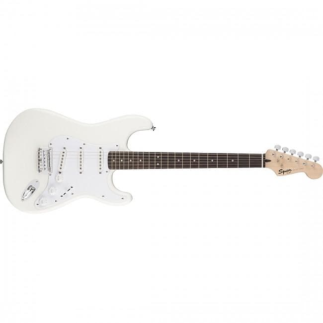 Fender Squier Bullet Stratocaster Electric Guitar HT Arctic | Reverb