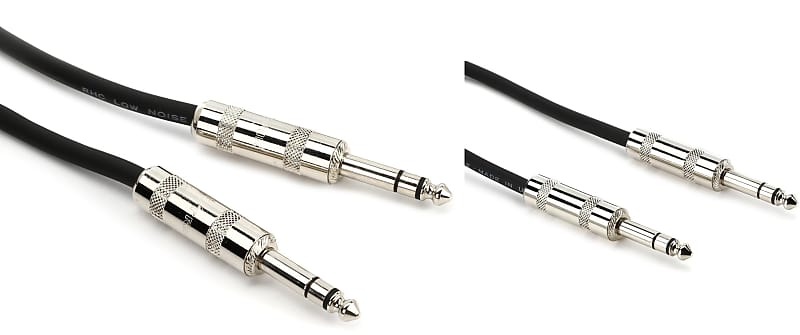 RapcoHorizon BLC-10 Balanced Line Cable - TRS Male to TRS | Reverb