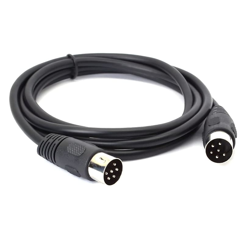 Midi Din 6 Pin Cable Male To Male Din Plug Instrument | Reverb